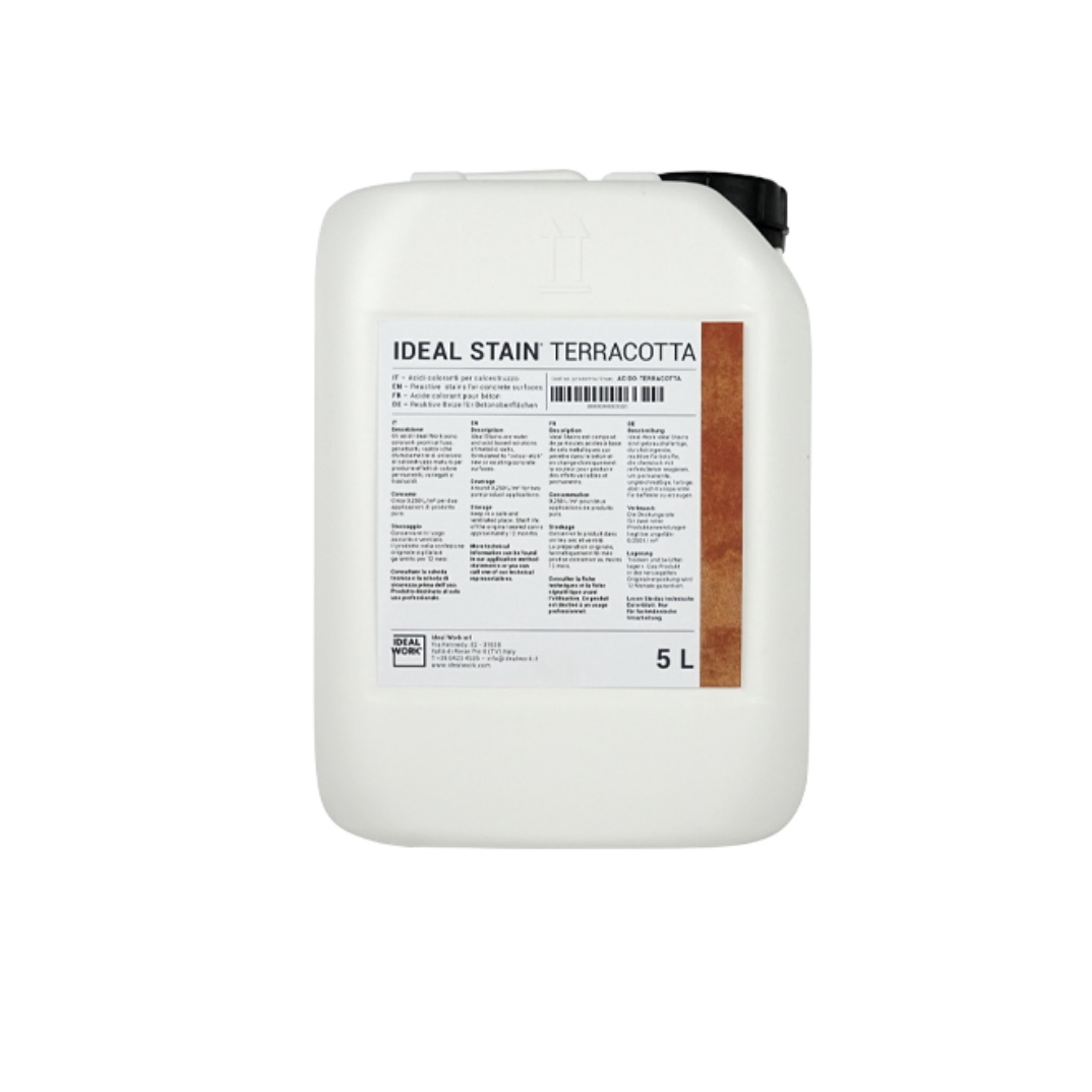 ACIDE COLORANT POUR BÉTON – IDEAL STAIN TERRACOTTA – Création Béton ...